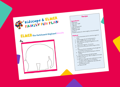 Elmer the Patchwork Elephant Biscuits | Kidscape